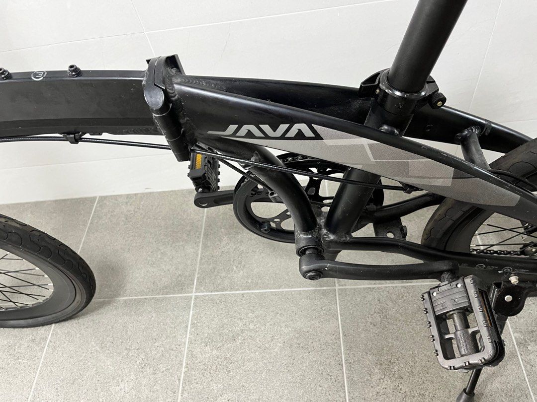 Java Zelo V2 Black foldable bicycle, Sports Equipment, Bicycles & Parts ...