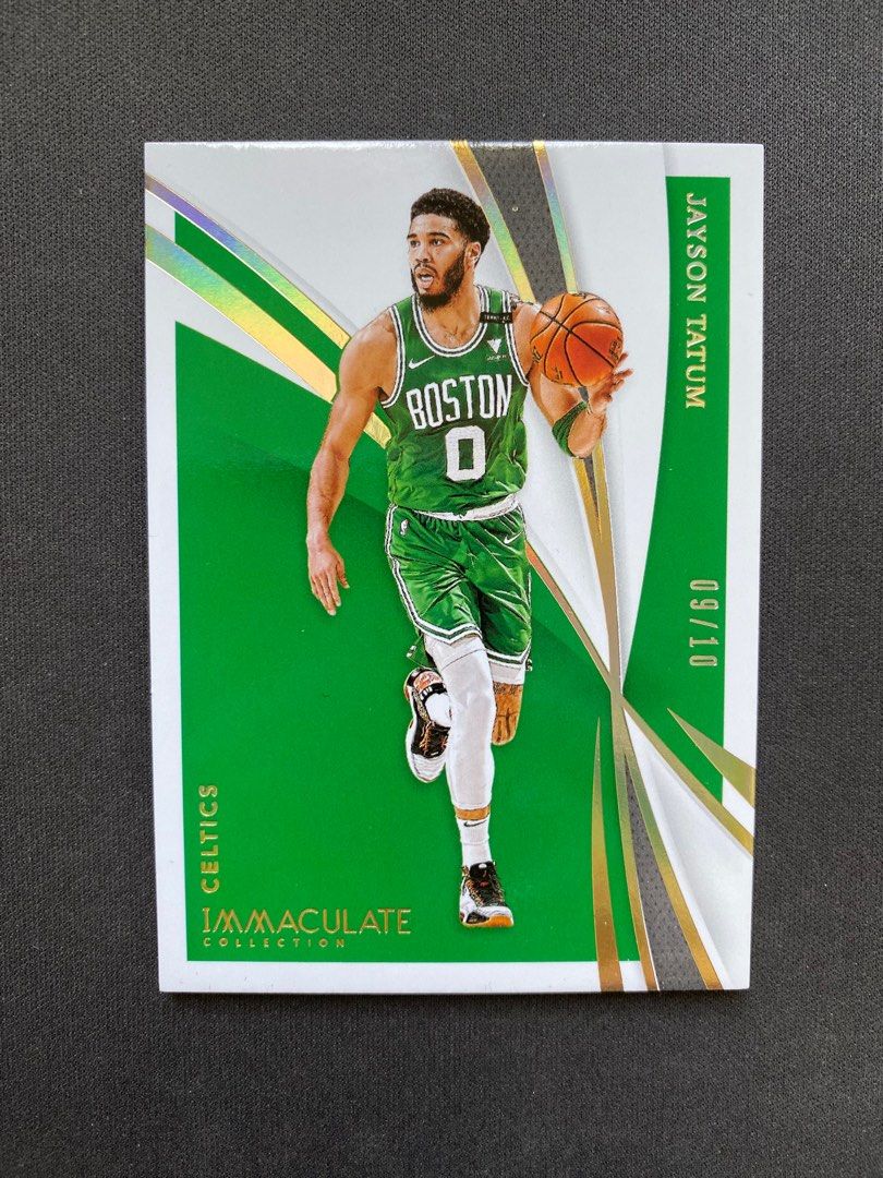 Jayson Tatum 2020-21 Panini Immaculate Collection Gold 9/10, Hobbies ...