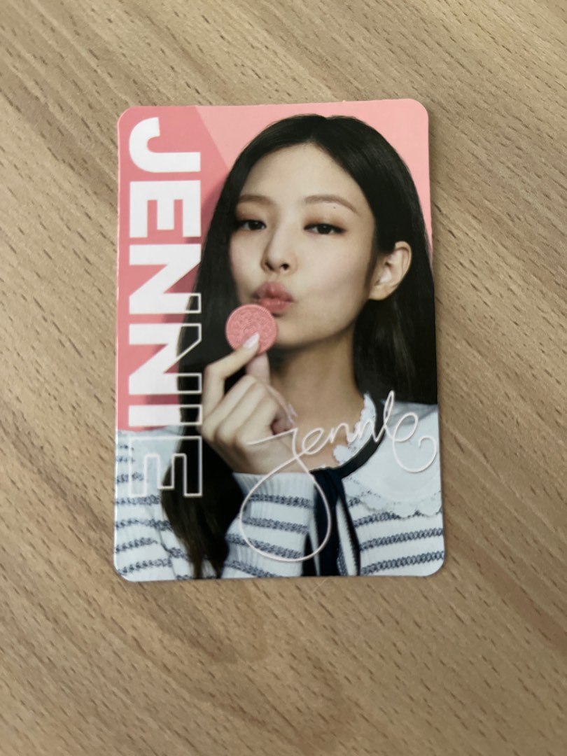 jennie blackpink card, Hobbies & Toys, Memorabilia & Collectibles, K ...