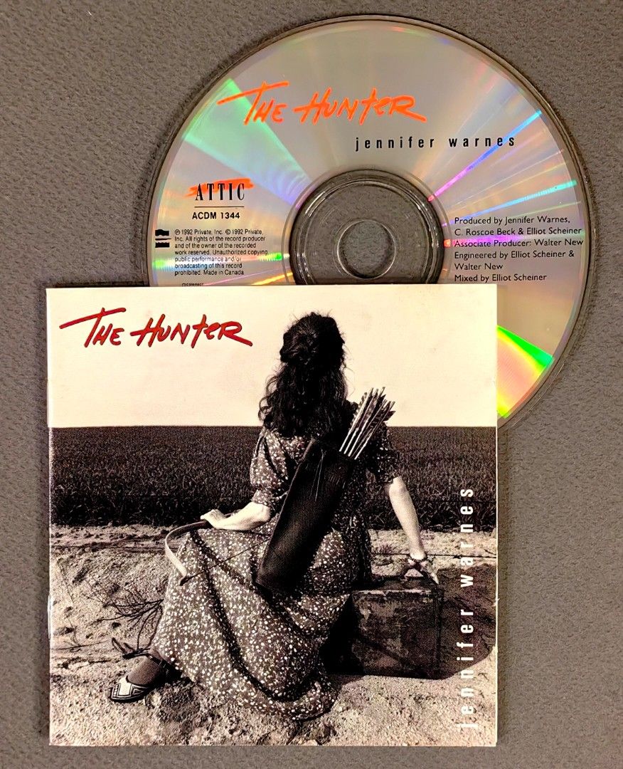 Jennifer Warnes – The Hunter - Attic 1994 First Pressing - Made In ...