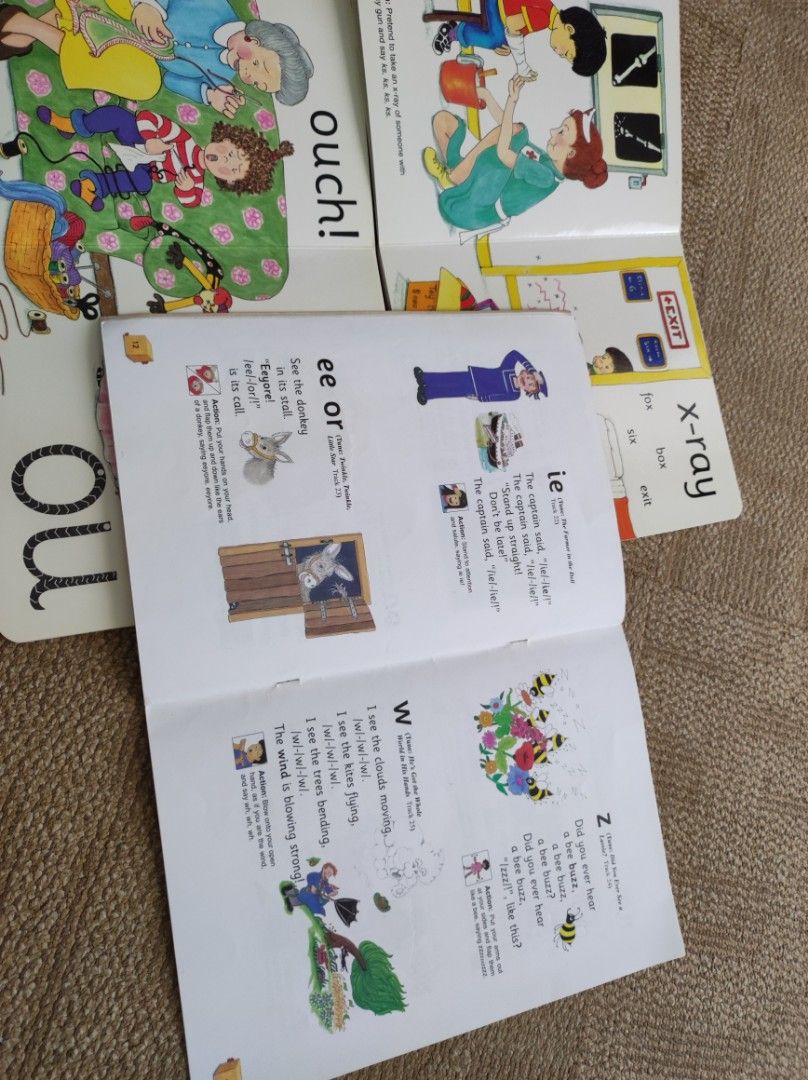 Jolly Phonics books 6,7, Jolly Songs, Phonics Zoo and Superphonics ...