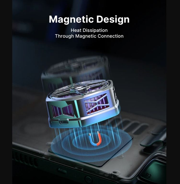 JSAUX Magnetic Cooler for Steam Deck GP0202, Video Gaming, Gaming ...