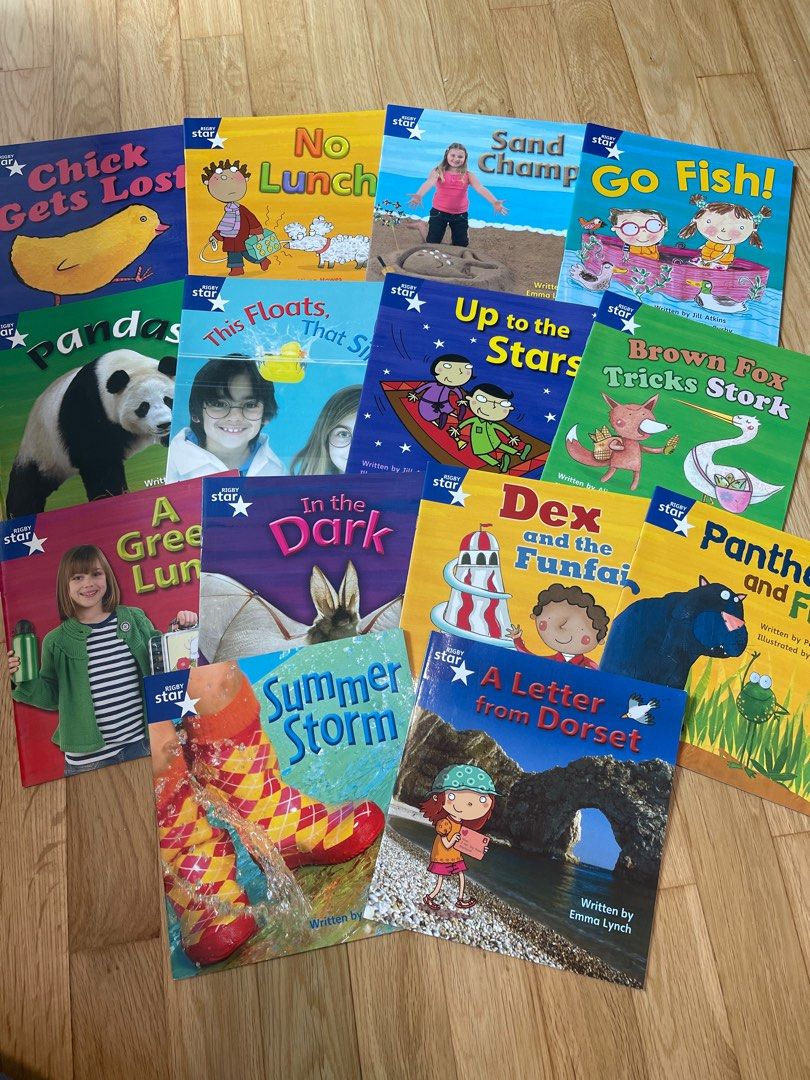 K1 Rigby Stars books set Kindergarten 1, Hobbies & Toys, Books ...