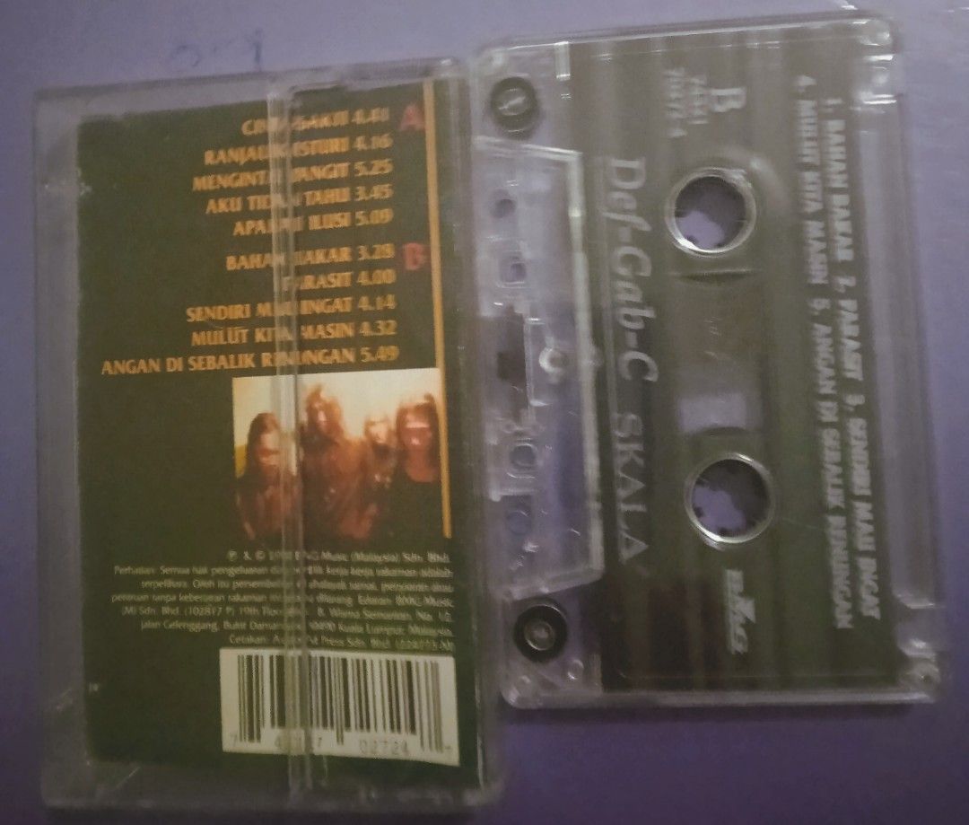 Kaset Def Gab C - Skala, Hobbies & Toys, Music & Media, CDs & DVDs on Carousell