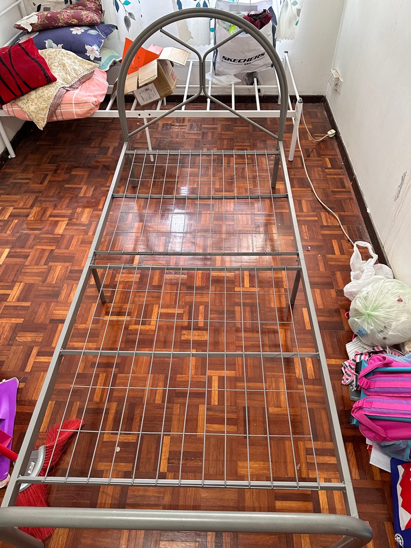 KATIL SINGLE., Furniture & Home Living, Furniture, Bed Frames ...