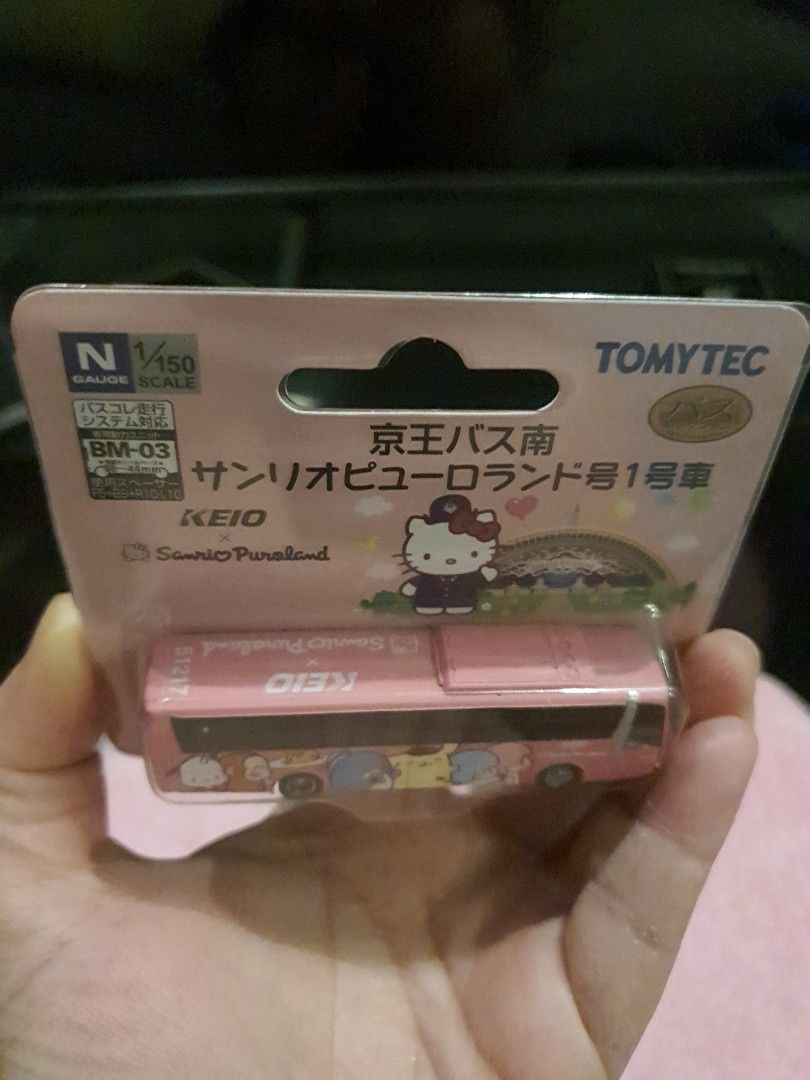 Keio × Sanrio Puroland Bus, Hobbies & Toys, Toys & Games on Carousell