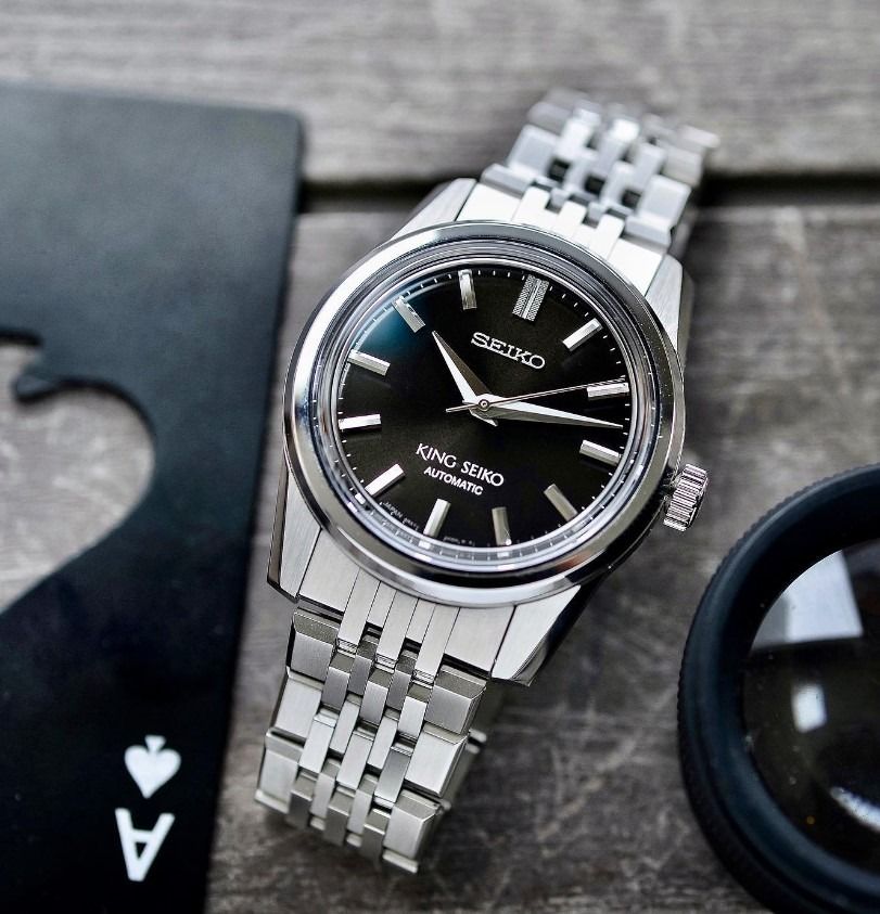 King Seiko SPB283 Black dial LNIB, Men's Fashion, Watches & Accessories ...