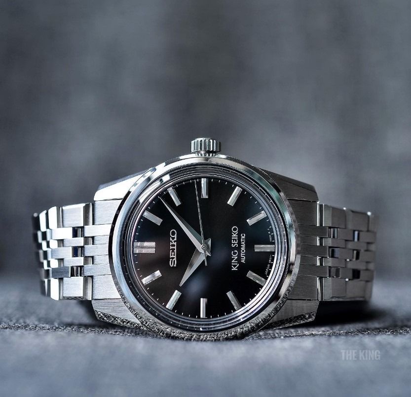 King Seiko SPB283 Black dial LNIB, Men's Fashion, Watches & Accessories ...