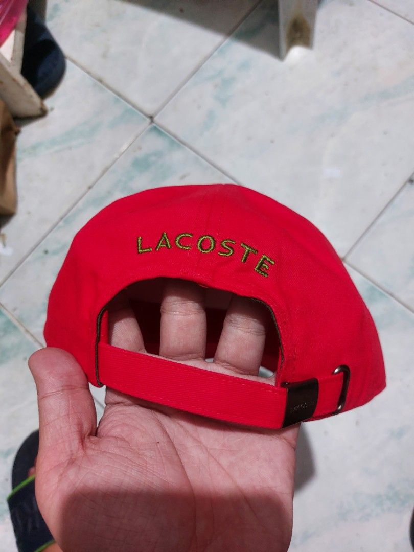 LACOSTE CAP BIGLOGO, Men's Fashion, Watches & Accessories, Caps & Hats ...