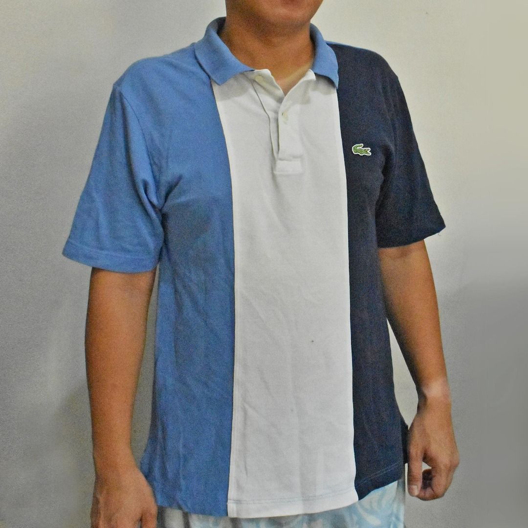 Lacoste men's multicolored polo shirt, Men's Fashion, Tops & Sets, Tshirts & Polo Shirts on ...
