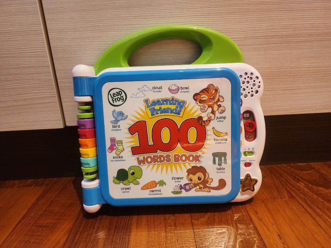Leap Frog Learning Friends 100 Words Book, Hobbies & Toys, Books ...