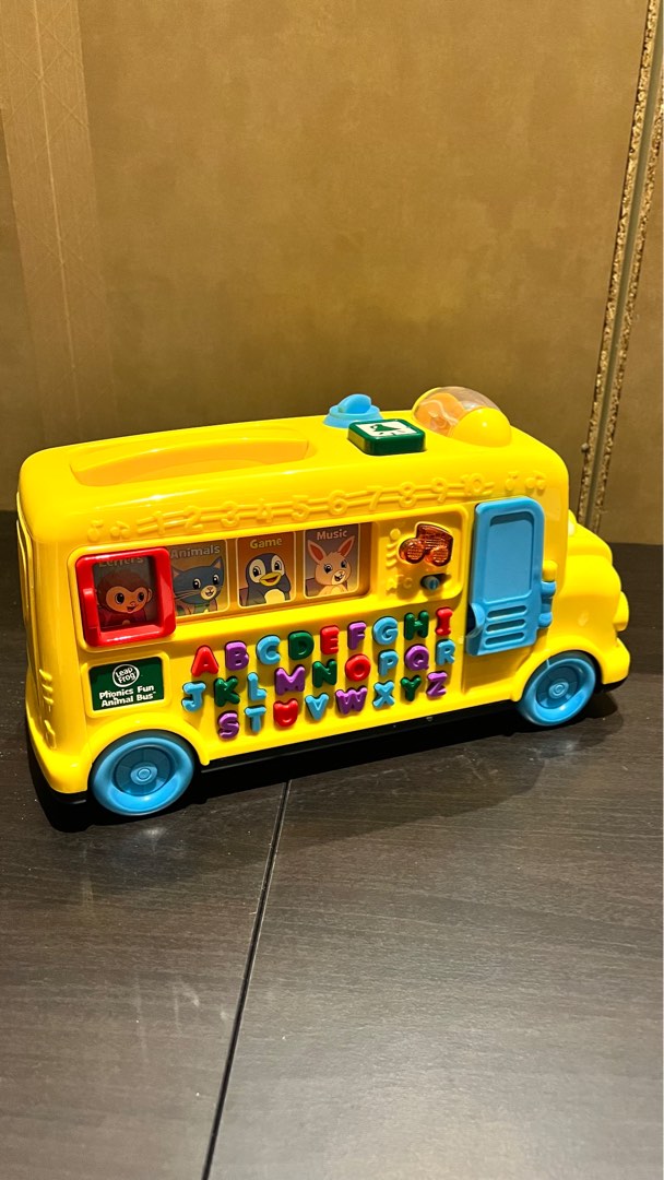 Leapfrog Alphabet Phonics Bus, Babies & Kids, Infant Playtime on Carousell