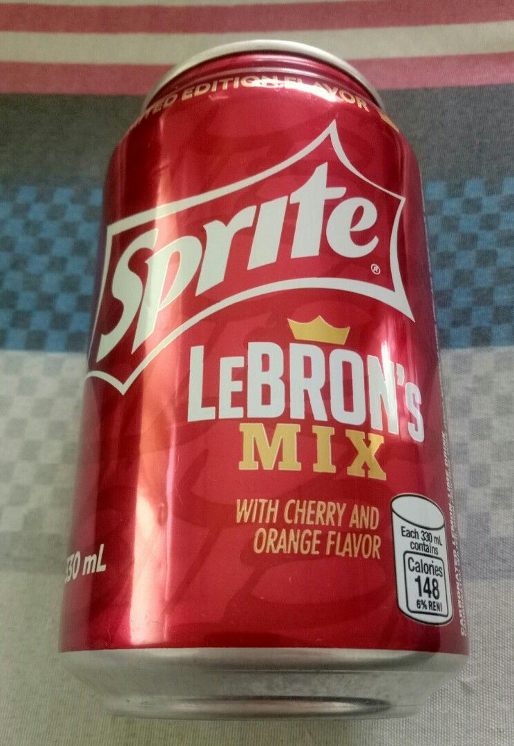 LeBron James Sprite Drink, Hobbies & Toys, Memorabilia & Collectibles ...