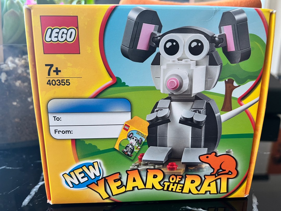 LEGO - year of rat, 興趣及遊戲, 玩具 & 遊戲類 - Carousell