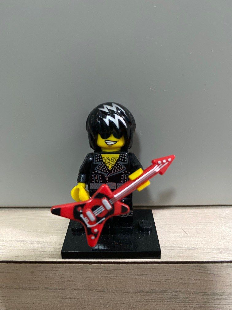Lego minifigures Rockstar, Hobbies & Toys, Toys & Games on Carousell