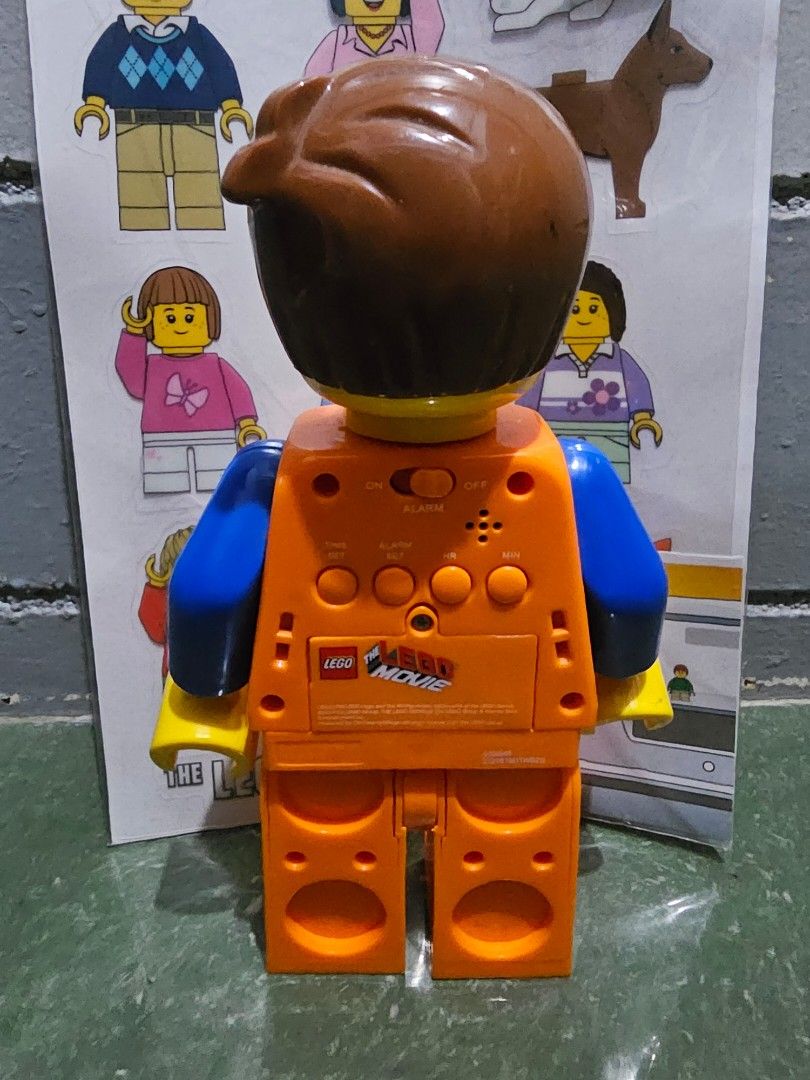 Lego Movie Emmet Alarm Clock On Carousell