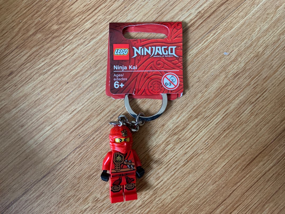 LEGO Ninjago Ninja Kai keychain, Hobbies & Toys, Toys & Games on Carousell