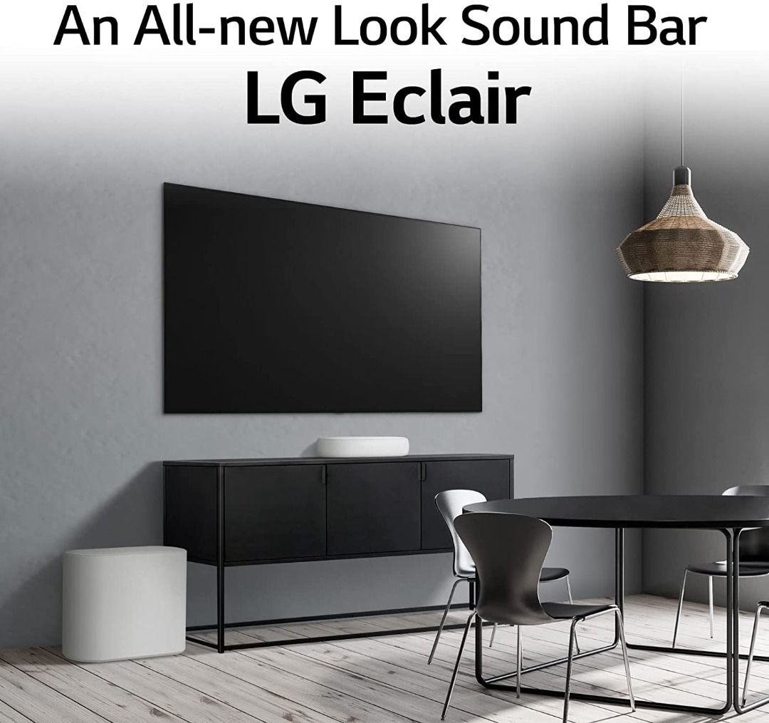 LG Eclair QP5 Sound Bar 3.1.2ch, 320W Power, Dolby Atmos & DTS:X with ...