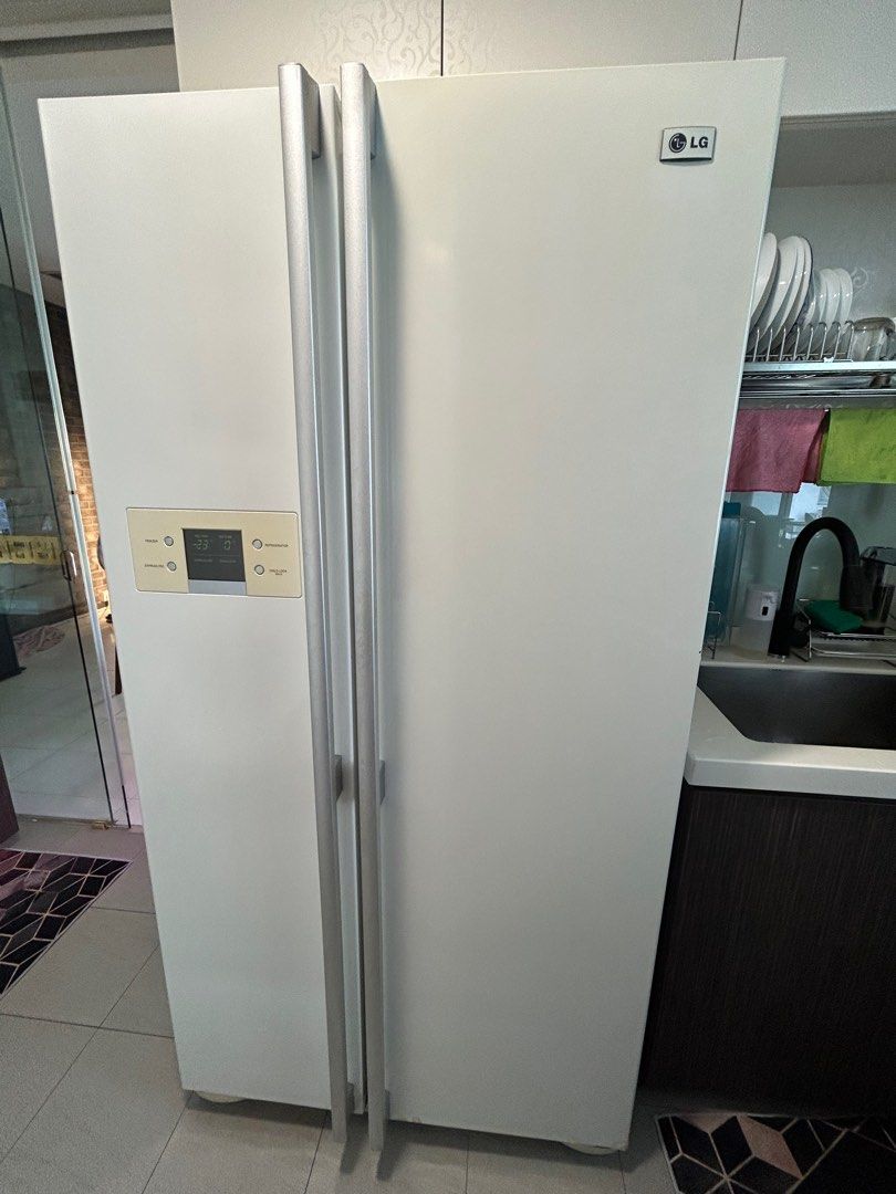 LG two door fridge, TV & Home Appliances, Kitchen Appliances ...