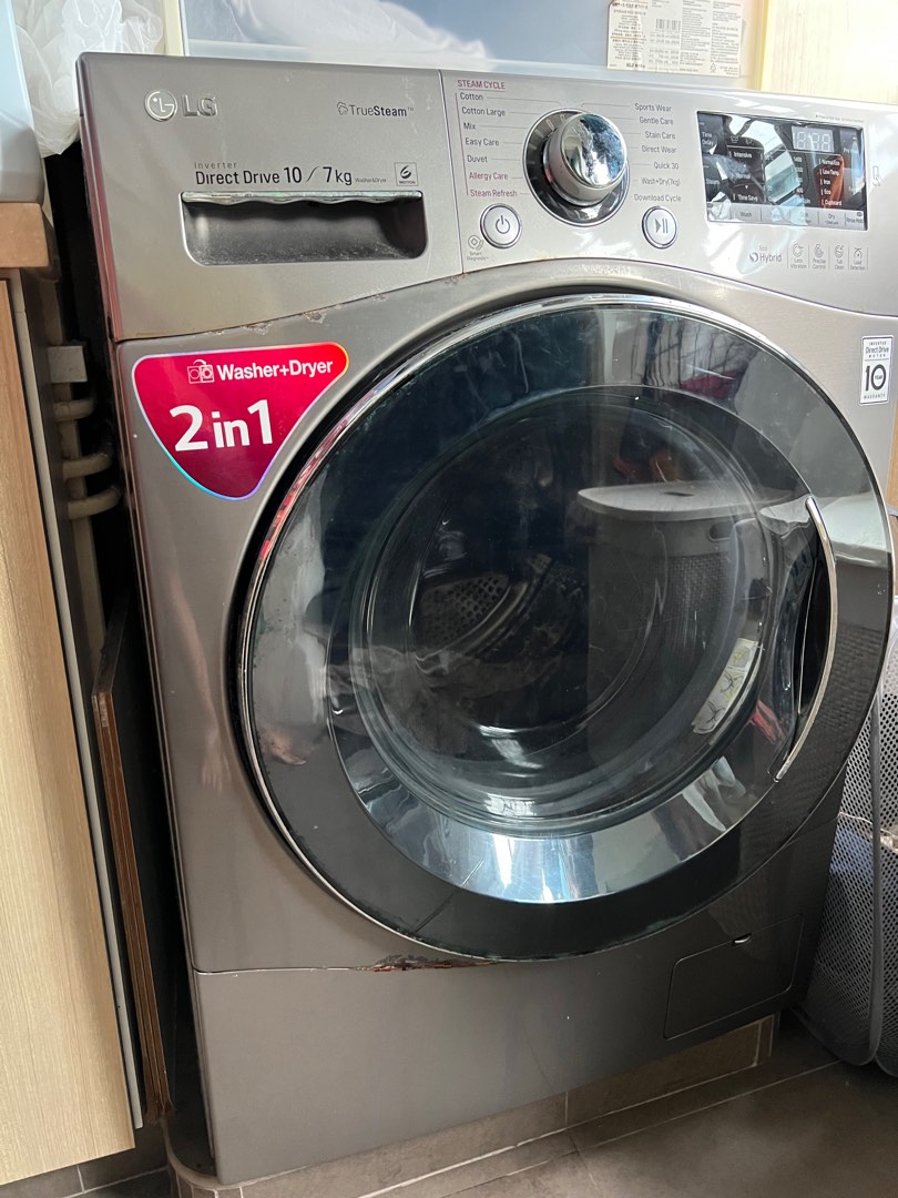 LG Washer + Dryer machine, TV & Home Appliances, Washing Machines and ...