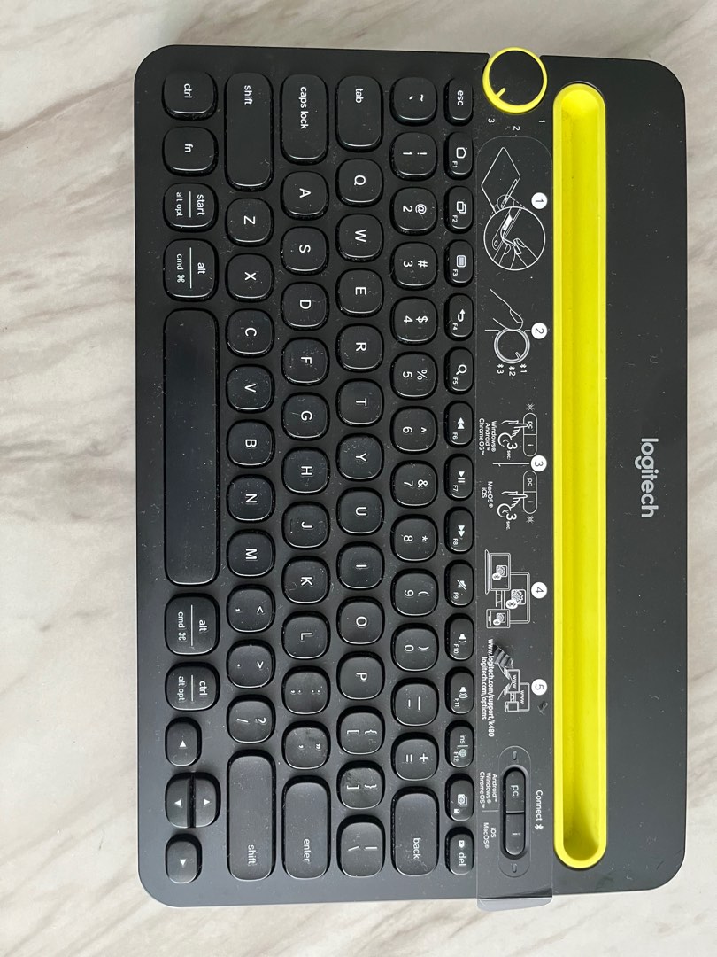 Logitech keyboard K480, Computers & Tech, Parts & Accessories, Computer ...