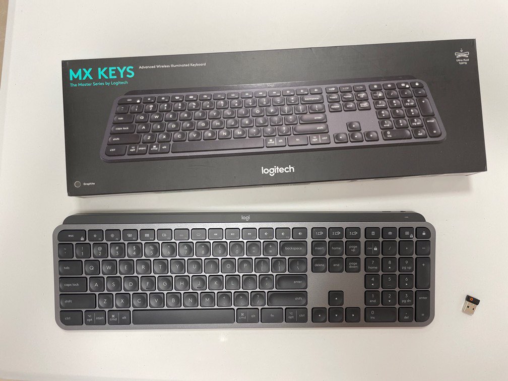 Logitech MX Keys Master Series Full Sized Keyboard, Computers & Tech ...