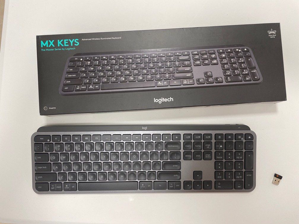 Logitech Mx Keys Master Series Full Sized Keyboard Computers Tech Parts Accessories