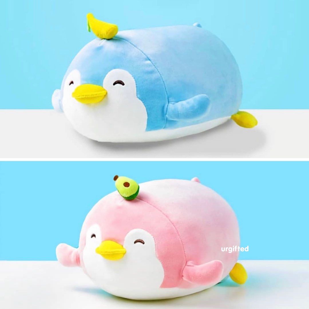 Lying Penguin Plush Toy by Miniso, Hobbies & Toys, Toys & Games on ...
