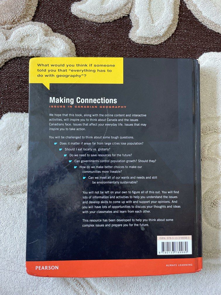 Making Connection - Issue in Canadian Geography (Third Edition), 興趣及遊戲 ...
