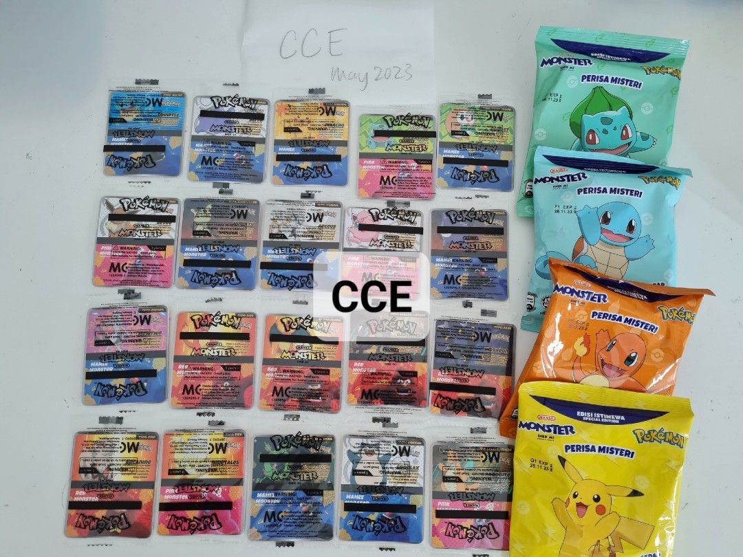 Mamee Full Set 2023 Limited Edition Stickers with Perisa Misteri ...