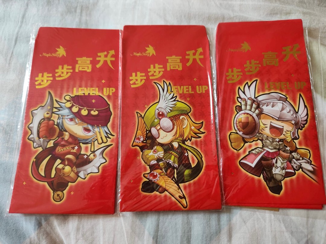Maplestory red packets, Hobbies & Toys, Stationery & Craft, Other ...