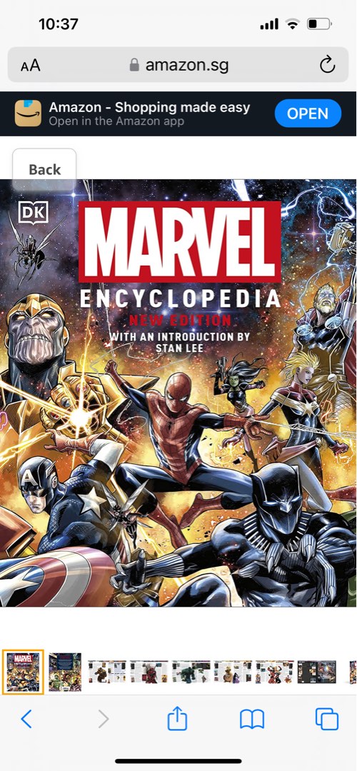 Marvel Encyclopedia, Hobbies & Toys, Books & Magazines, Comics & Manga ...