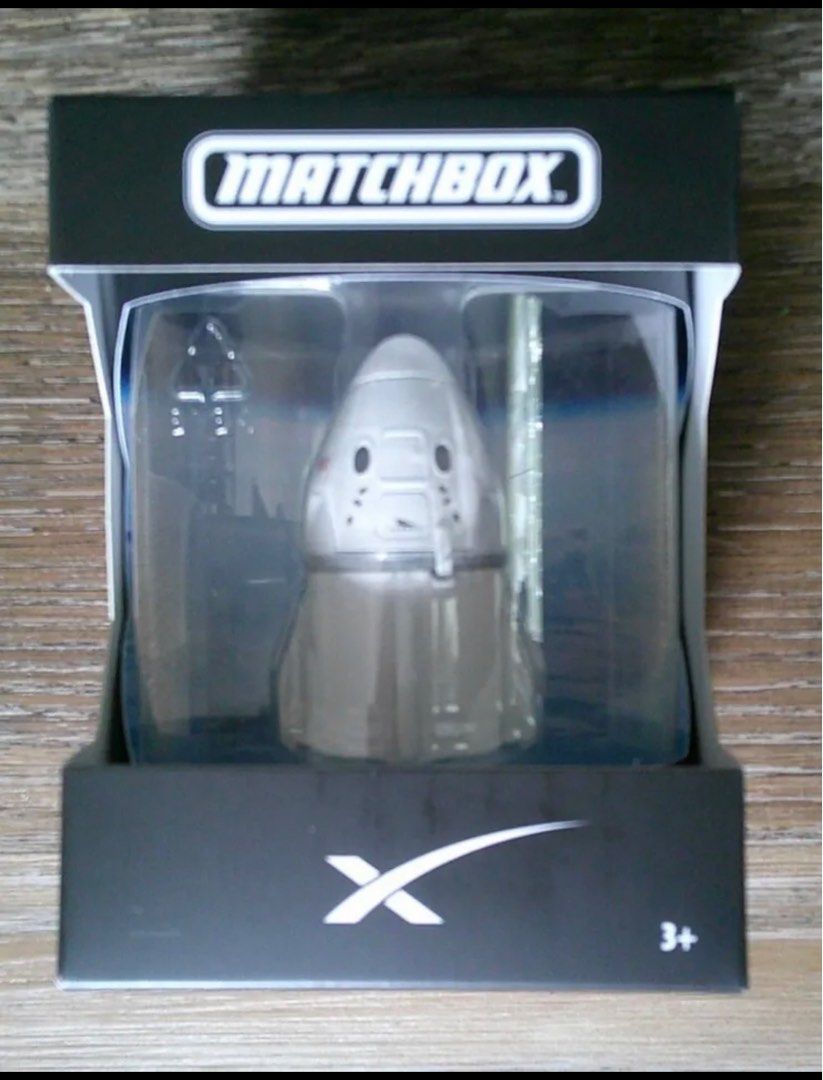 Matchbox SpaceX dragon, Hobbies & Toys, Toys & Games on Carousell