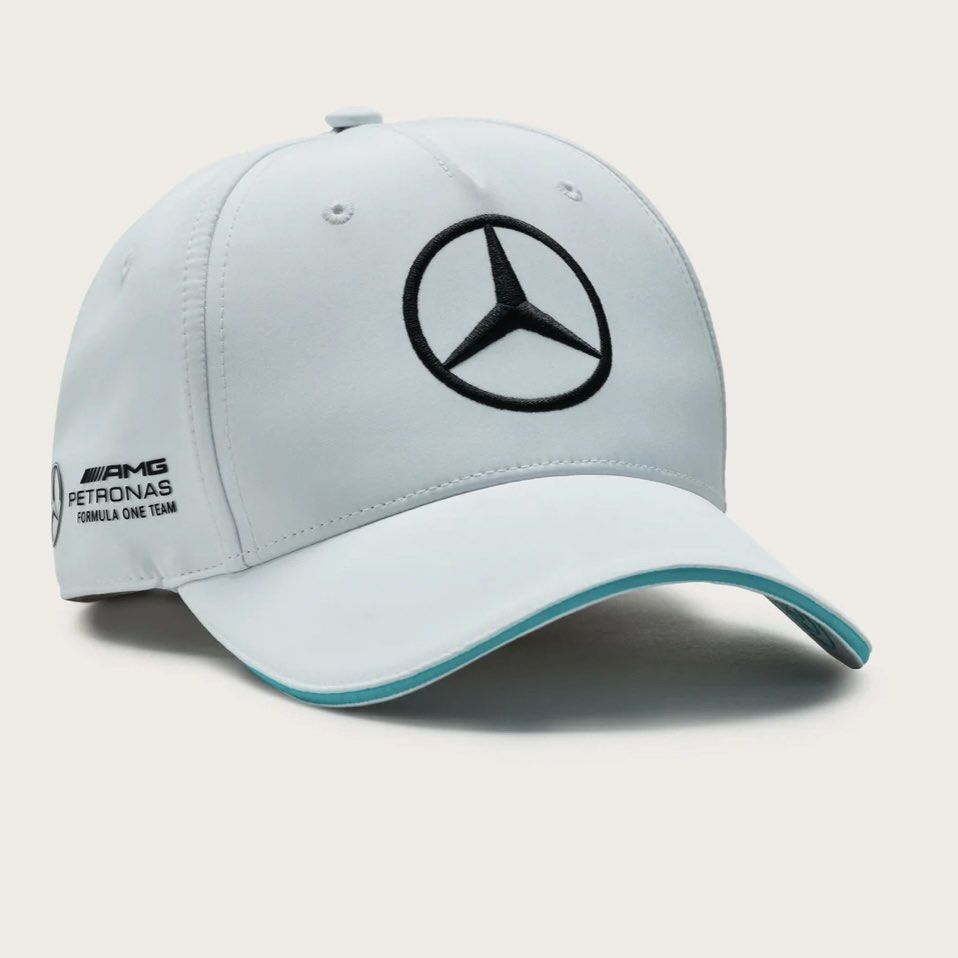 Mercedes AMG F1 Baseball White Cap, Men's Fashion, Watches ...
