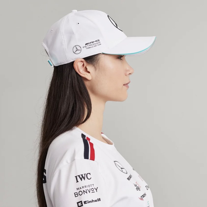 Mercedes AMG F1 Baseball White Cap, Men's Fashion, Watches ...