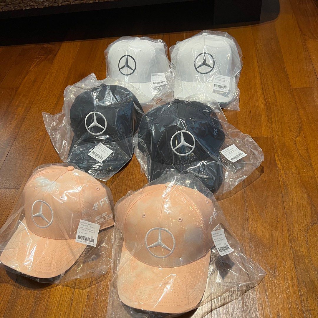 Mercedes AMG F1 Baseball White Cap, Men's Fashion, Watches ...