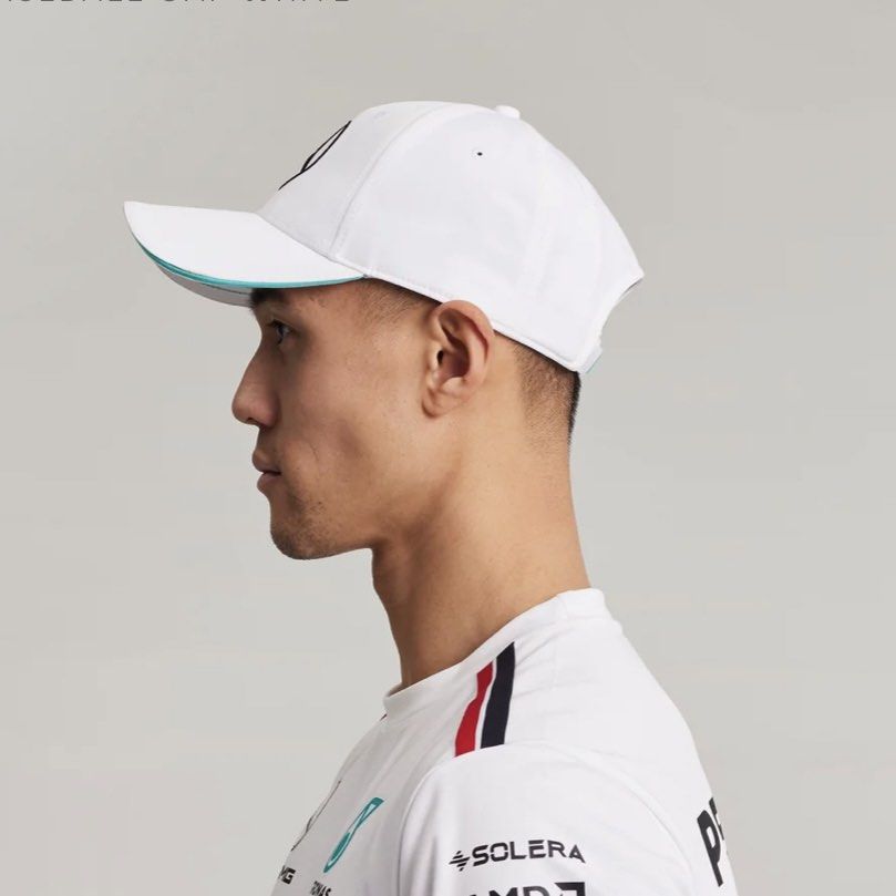 Mercedes AMG F1 Baseball White Cap, Men's Fashion, Watches ...