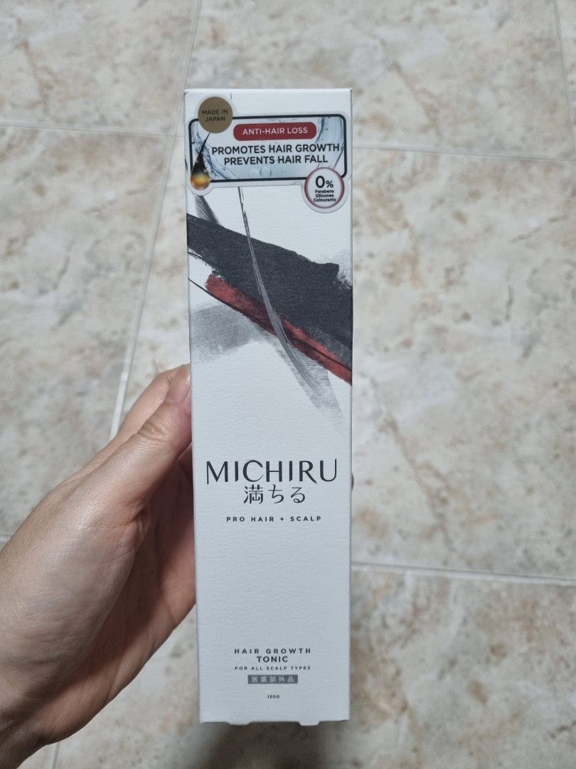 Michiru Hair Growth Tonic, Beauty & Personal Care, Hair on Carousell