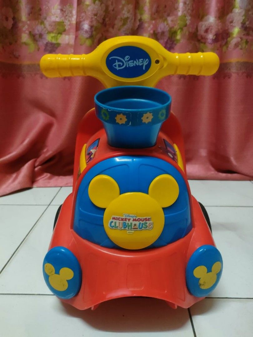 Mickey Mouse Ride On, Babies & Kids, Infant Playtime on Carousell