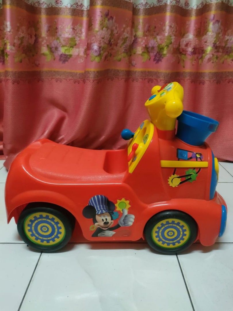 Mickey Mouse Ride On, Babies & Kids, Infant Playtime on Carousell