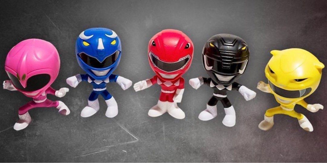 Mighty Morphin Power Rangers Burger King set of 5 ($50) POWER RANGERS ...