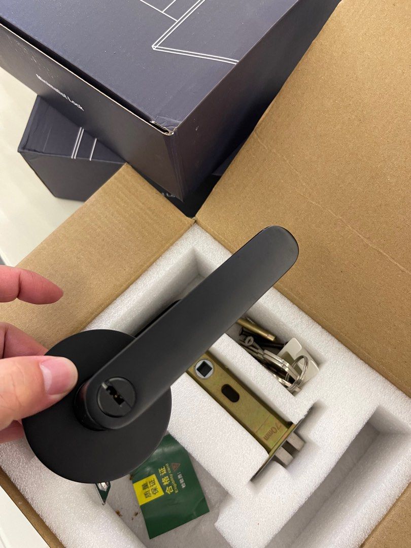 Minimalist Door Lock, Furniture & Home Living, Security & Locks, Locks ...