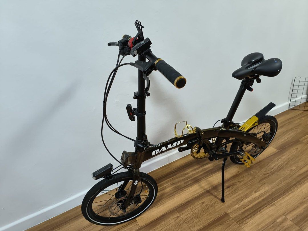 Mobot Camp Chemeleon Mini 10 Speed 16 Foldable Bicycle, Sports ...