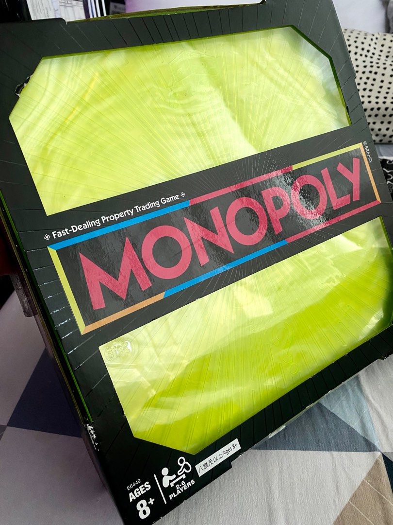 Monopoly - Neon Pop Board Games, Hobbies & Toys, Toys & Games on Carousell