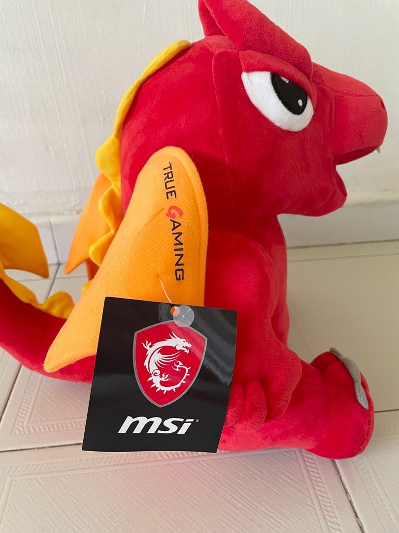 MSI Plushie/Soft Toy (Dragon Gaming), Hobbies & Toys, Toys & Games on ...