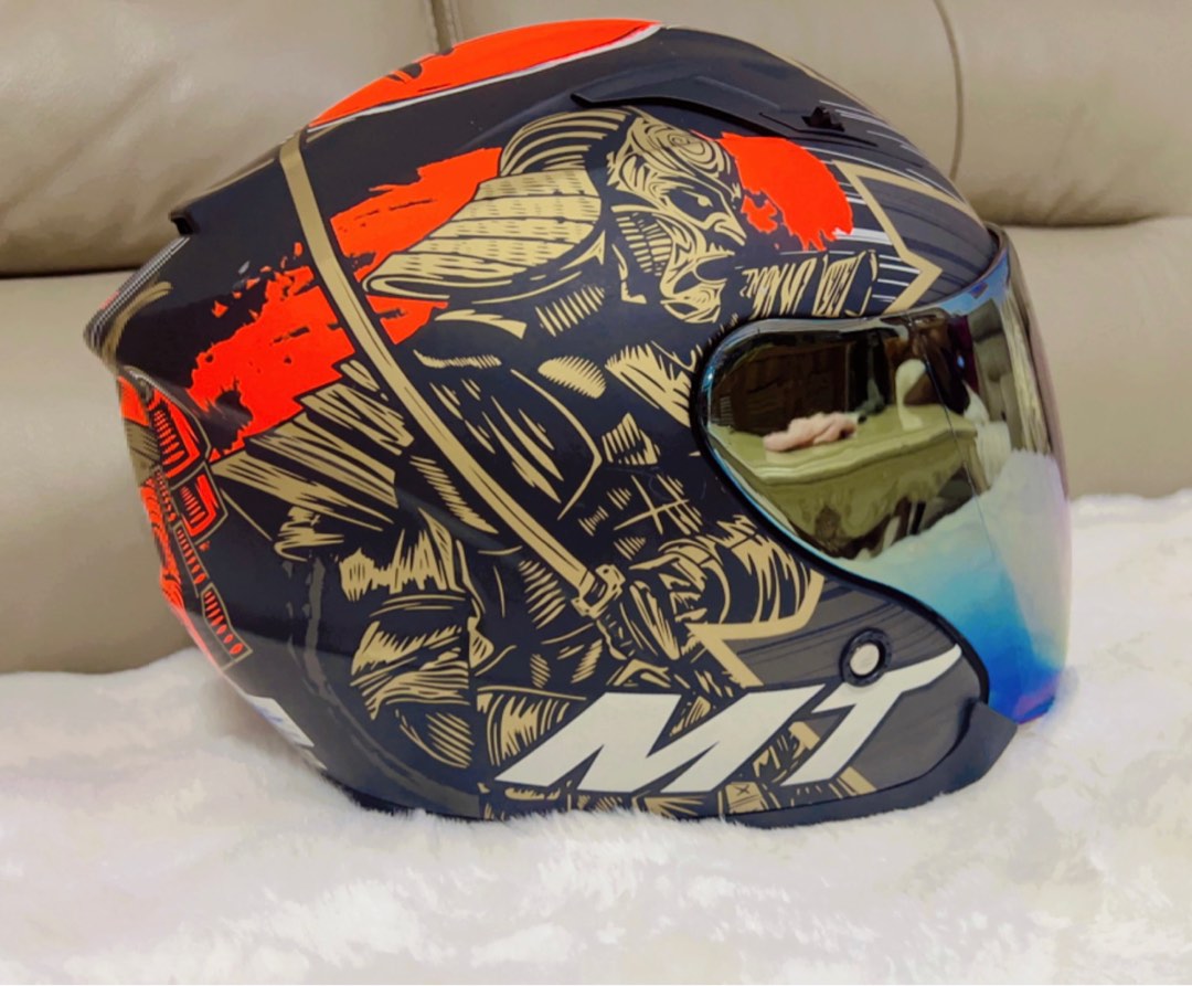 MT LIMITED EDITION SAMURAI HELMET (100 pieces in sg ), Motorcycles ...