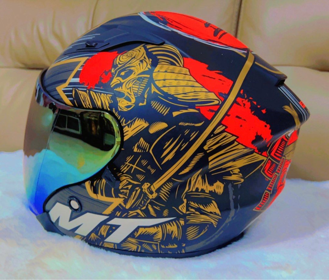 MT LIMITED EDITION SAMURAI HELMET (100 pieces in sg ), Motorcycles ...