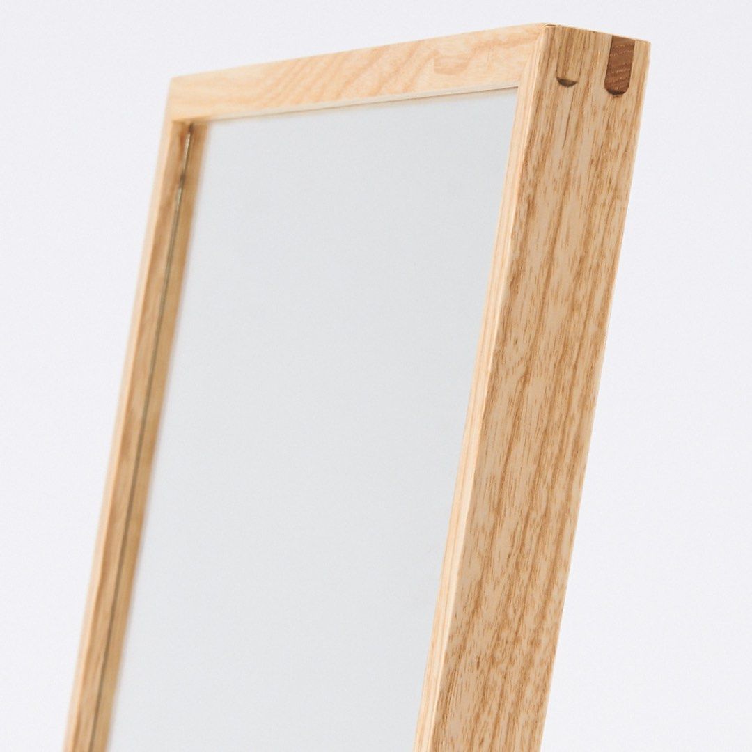 Muji Oak Mirror, Furniture & Home Living, Furniture, Other Home ...