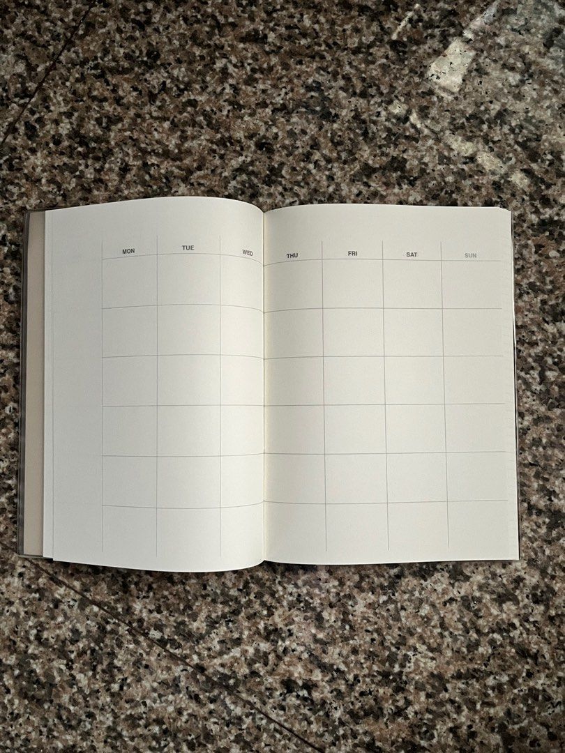 Muji Planner Scheduler, Hobbies & Toys, Stationery & Craft, Stationery ...