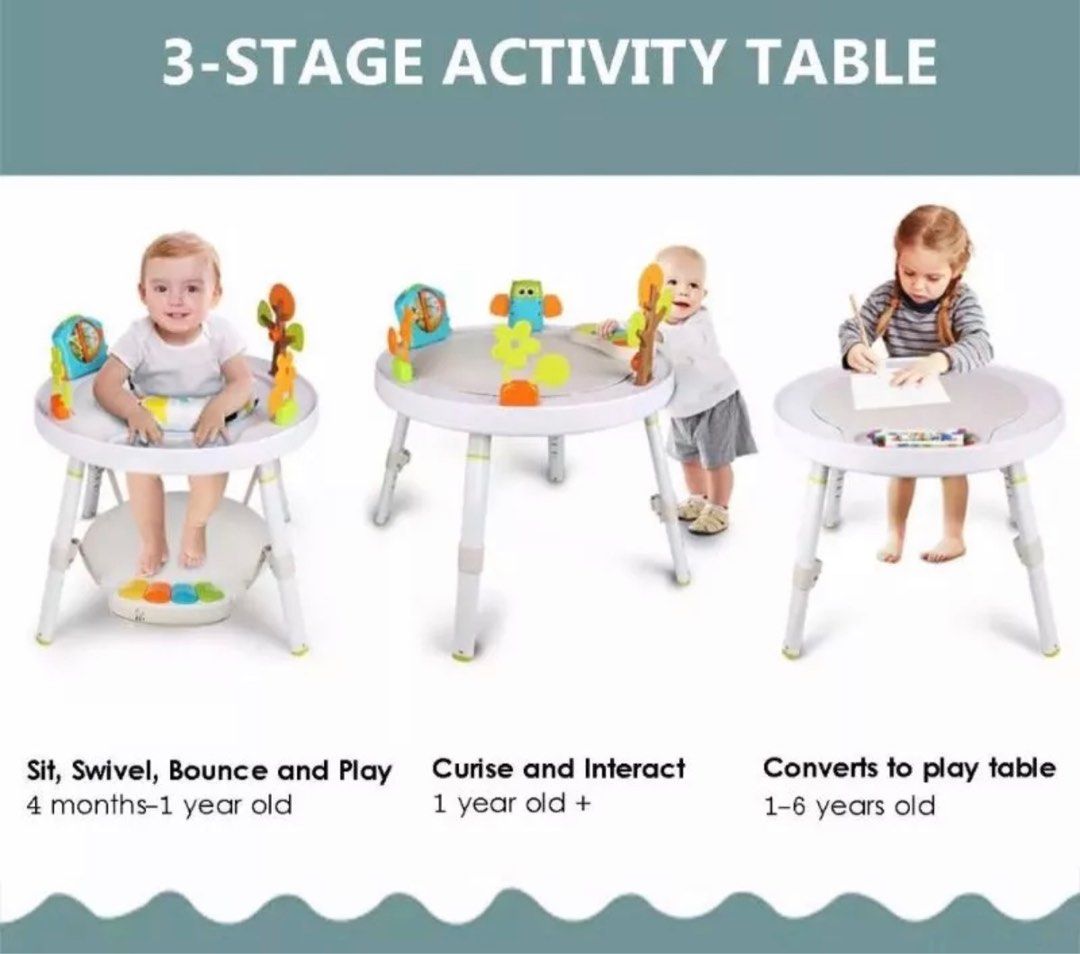 Multifunctional Activity table for baby montessori , Babies & Kids ...